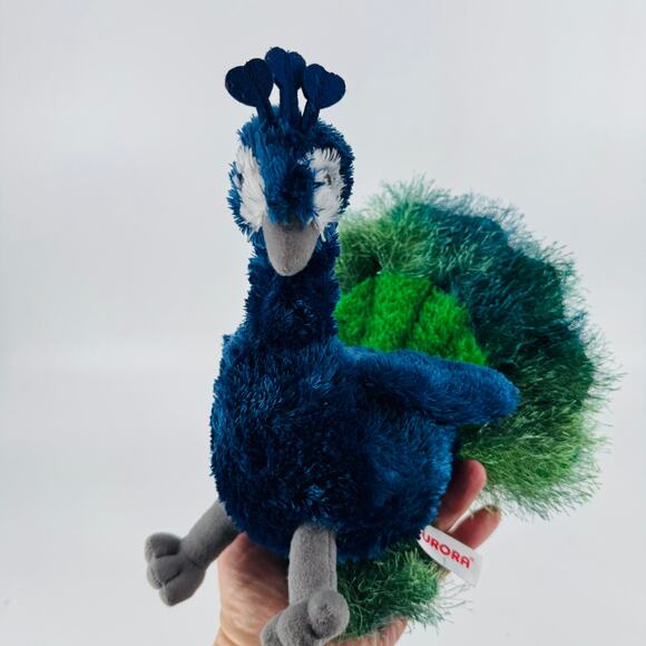 Aurora | Toys | Aurora Plush Peacock Stuffed Animal Toy Fuzzy | Poshmark